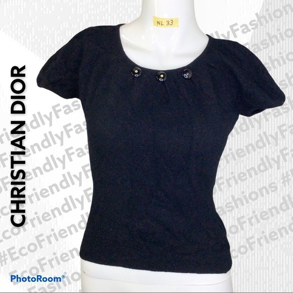 Dior | Tops | 95s Christian Dior For Lyle And Scott Cashmere | Poshmark